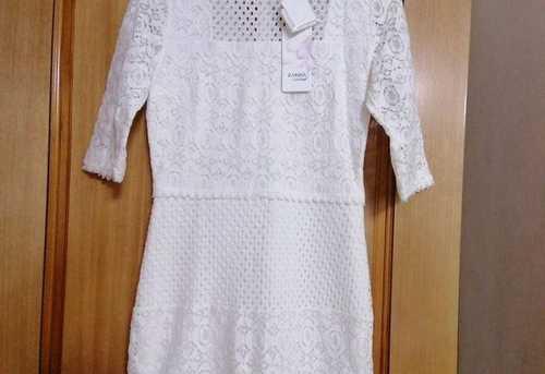 Платье белое кружевное Zarina xs/42