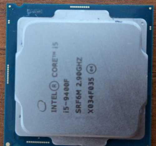 Процессор intel core i5 9400f lga1151v2