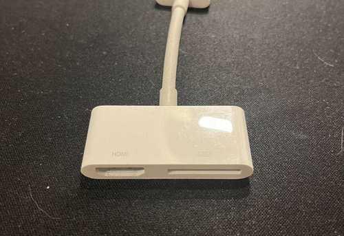 Переходник Apple 30-pin Apple - hdmi белый 0.07 м