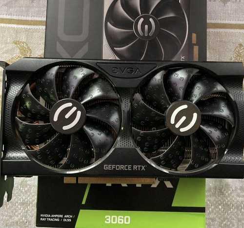 Видеокарта evga RTX 3060 12 gb