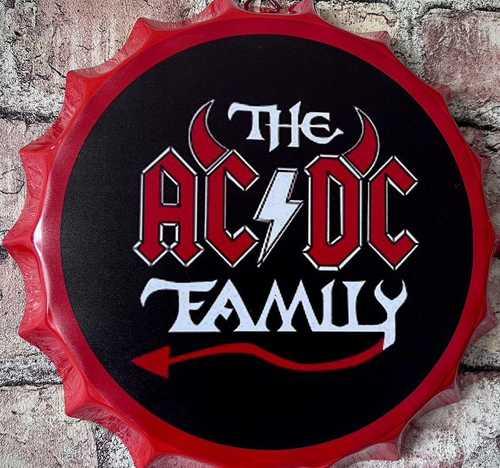 Декор на стену The AC/DC Family