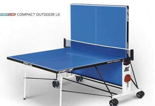 Стол теннисный Compact Outdoor-2 LX Синий