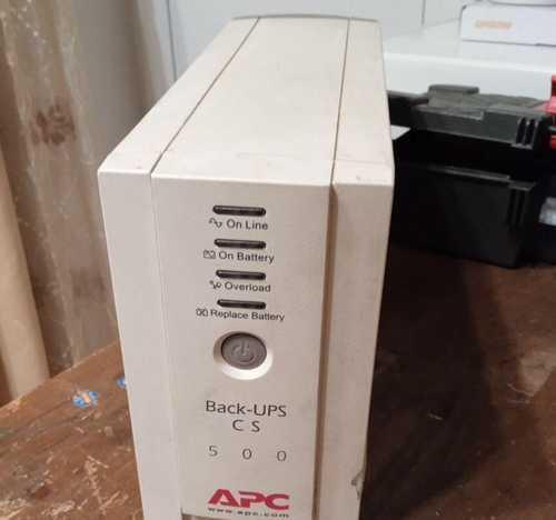 Ибп apc Back ups cs 500