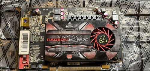 Видеокарта AMD Radeon hd 5670