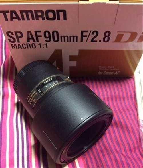 Объектив Tamron SP AF 90mm f/2.8 Di Canon