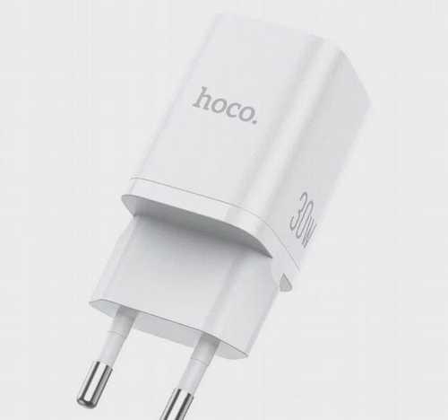 Сзу Hoco N13 + кабель Type-C-Type-C, 2USB, 3A, PD3