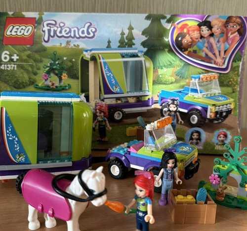 Lego friends Трейлер для лошадки Мии 6 