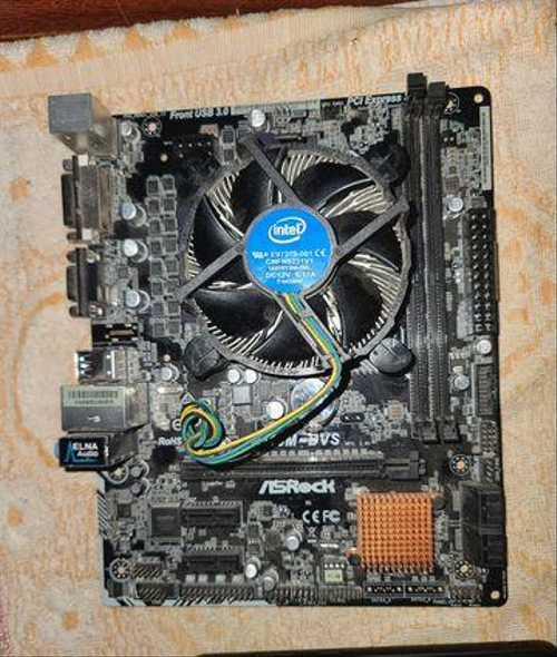 ASRock H110M-DVS Celeron G3900