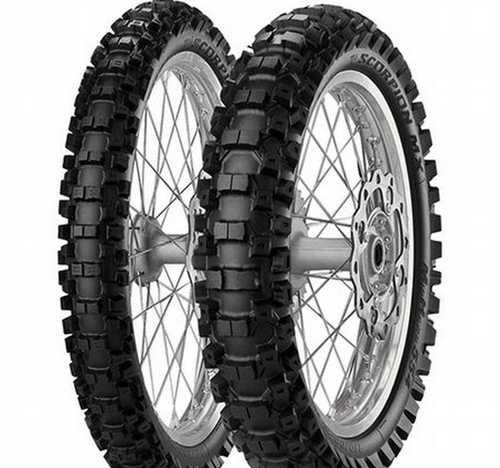 Pirelli Scorpion XC Mid Hard : 80/100-21 51R (Передняя) (эндуро fim) (NHS)