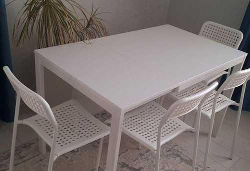 Кухонный стол и стулья комплект IKEA