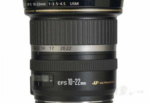 Canon EF-S 10-22mm f/3.5-4.5 USM б/у