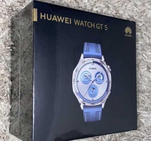 Смарт-часы huawei Watch GT 5 Vili 46мм Синие