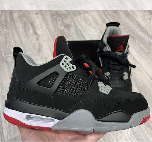 Кроссовки Nike air jordan 4 retro Bred