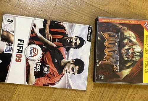 Doom3 и Fifa 09 PC, цена за обе игры