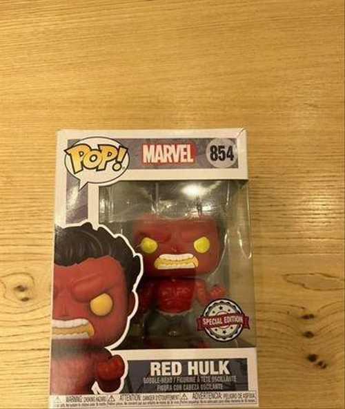 Фигурка Funko pop marvel Red hulk
