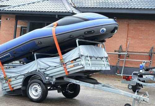 Багажник для лодки на бортового прицеп мзса
