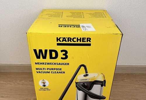 Хозяйственный пылесос Karcher WD 3 S 1.628-135.0