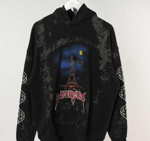 Худи Balenciaga Paris Moon