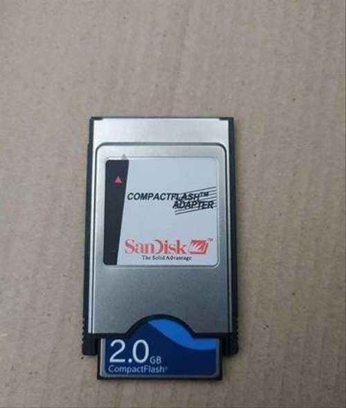 Адаптер для карт compact flash в pcmcia pc