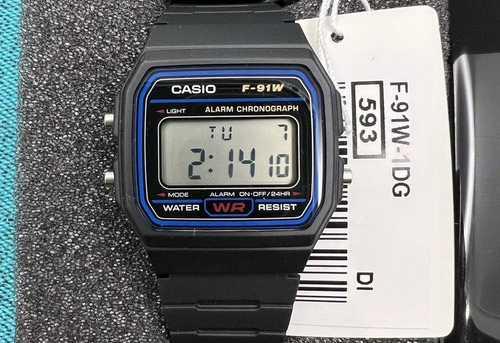 F-91W-1 casio Collection Часы Продукция