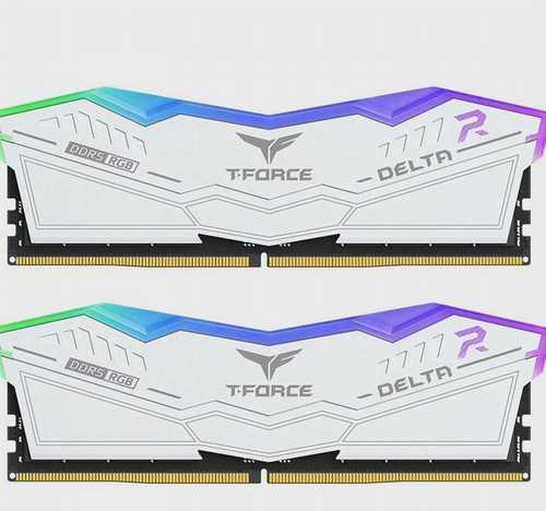 DDR5 64Gb 6000MHz teamgroup T-Force delta white RG