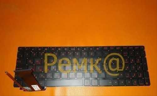 Клавиатура для Asus N551 черная подсветка
