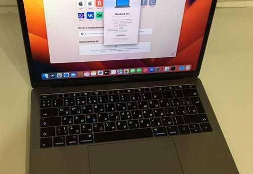 MacBook Pro 13 (2017), 1000 ГБ, Core i5, 3.1 ГГц, RAM 8 ГБ, Intel Iris Plus Graphics 650
