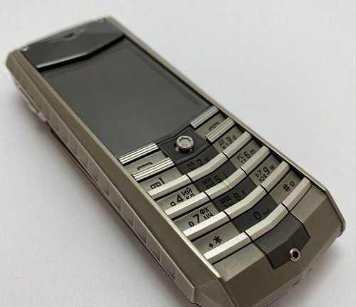 Vertu Ascent X Titanuim Black Leather