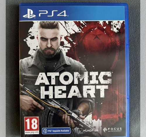 Atomic heart ps4 диск бу