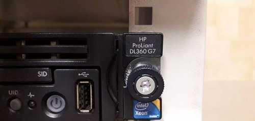 Сервер HP DL360 gen7 1U 4*2.5/2*X5675/48Gb/no HDD