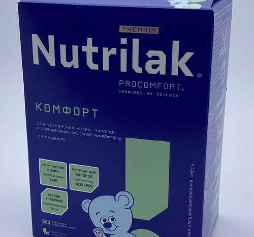 Детская сухая смесь Nutrilak Premium комфорт