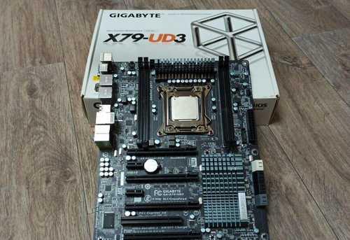 Ga-x79-Ud3 + Xeon 3820 + 4gb Озу