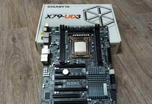 Ga-x79-Ud3 + Xeon 3820 + 4gb Озу