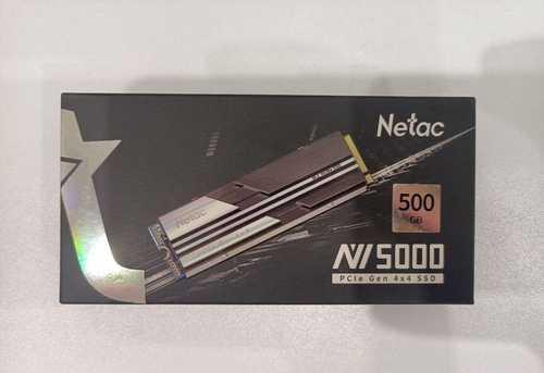 SSD накопитель Netac NV5000 M.2 2280 500 гб