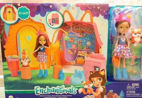 Enchantimals Домик лисы Скейтбордистки Рынок