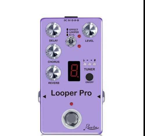 Гитарная педаль Looper pro. Новая