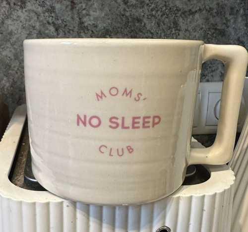 Керамическая кружка moms' NO sleep club Momset