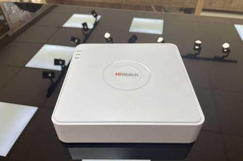 Видеорегистратор HiWatch DS-H104G + 3 Камеры
