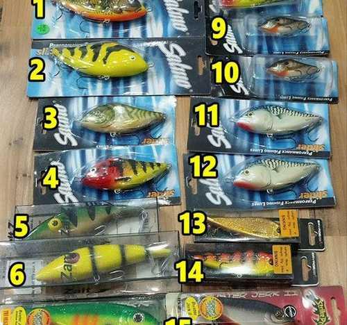 Новые джеркбейты Salmo, Strike pro, Savagear