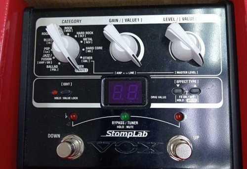Гитарный процессор Vox stomplab 1g