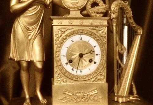 Часы каминные франция антиквариат