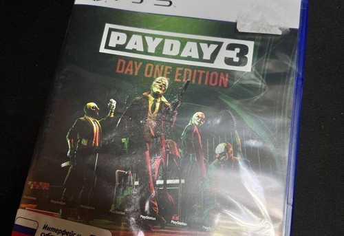 Диск Payday 3 PS5