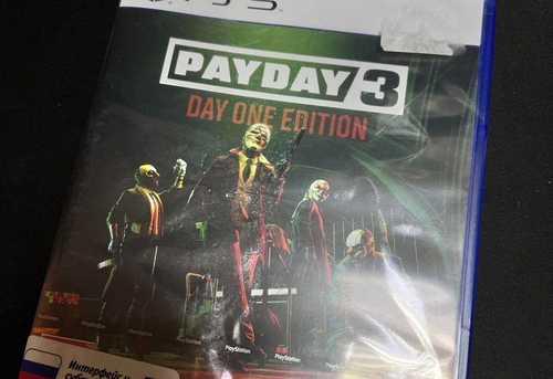 Диск Payday 3 PS5