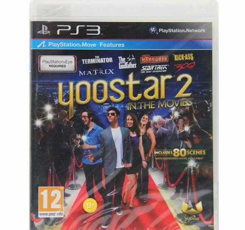 Yoostar 2 In The Movies (PS3, Новая)