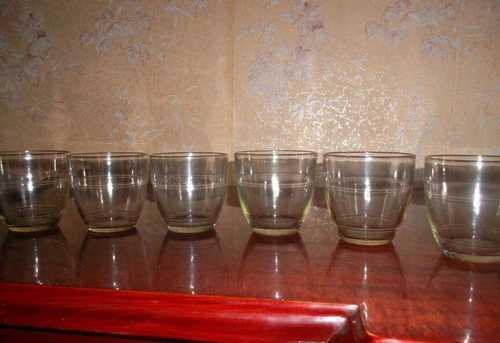 Стаканы-бочонки и граненые стаканы СССР