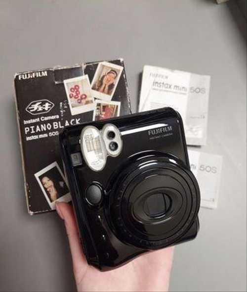 Fuji instax mini 50s новый редкий фотоаппарат