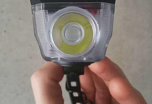 Велосипедный usb фонарь с солнечной батареей