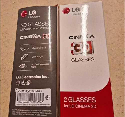 3D очки lg