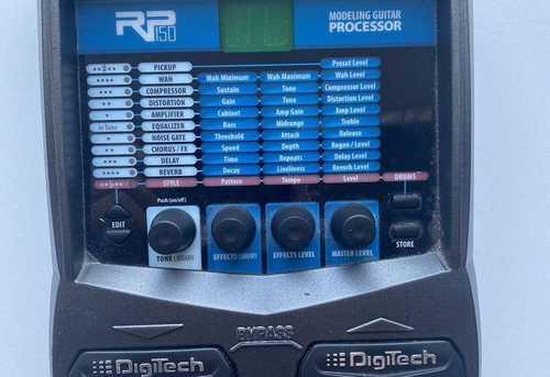 Гитарный процессор digitech rp150