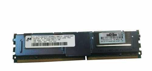 Оперативная память HP MT18HTF12872FDY-667B5E3 1GB